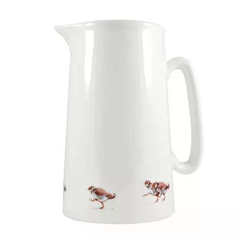 Partridge Bone China Jug | Jane Abbott